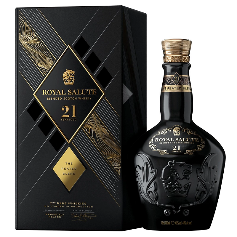 Chivas Regal Royal Salute 21 Years Old The Peated Blend 0,70 ltr 40% ...