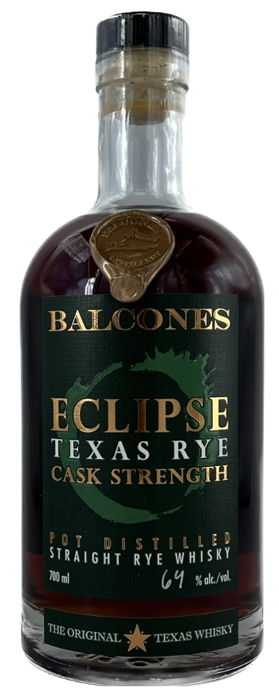 Balcones Texas Rye Eclipse 0.70 ltr 64% - Whiskysite.nl World of Fine ...