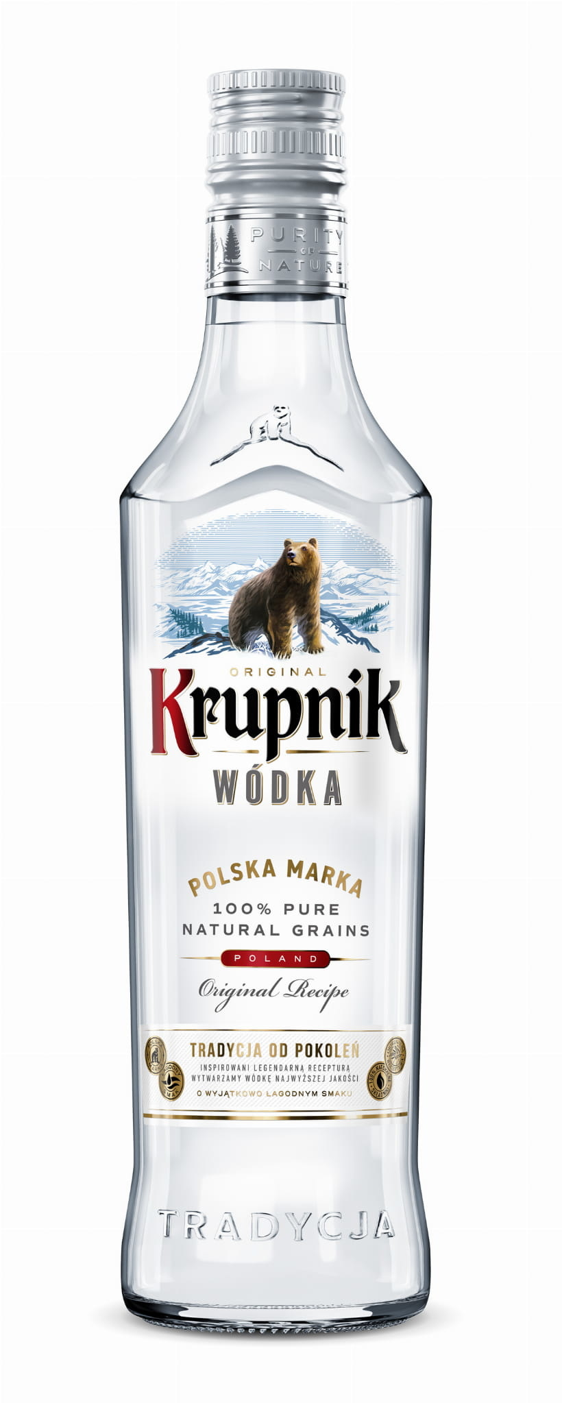 Krupnik Polish Vodka 0,50 ltr 40% - Whiskysite.nl World of Fine Spirits