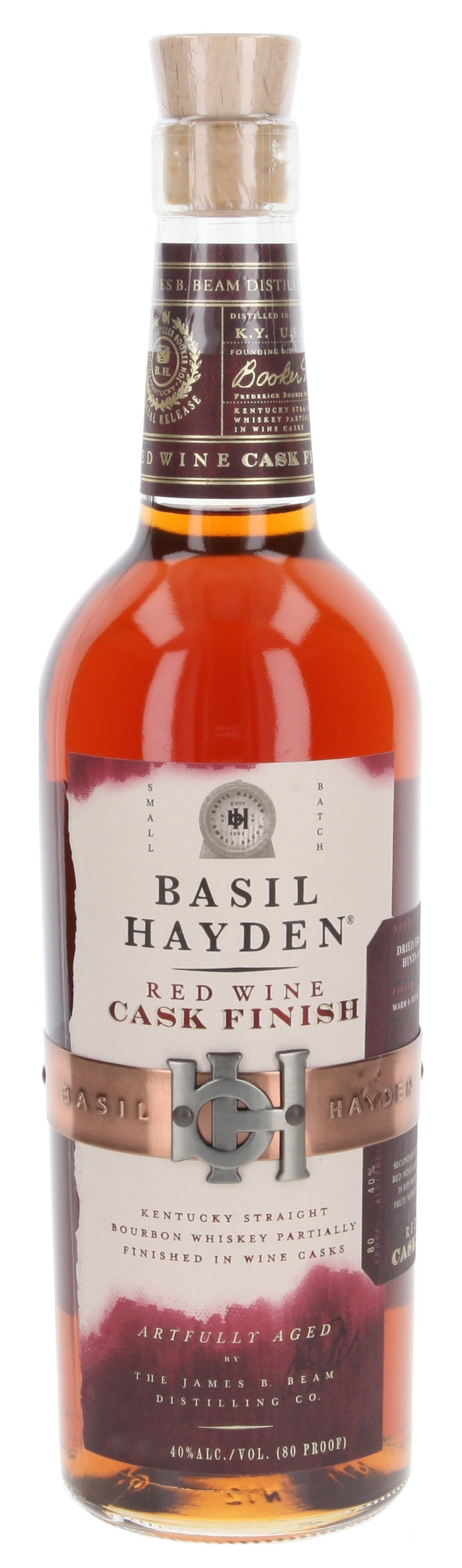 Basil Hayden Red Wine Cask Finish Kentucky Straight Bourbon Whiskey 0 ...