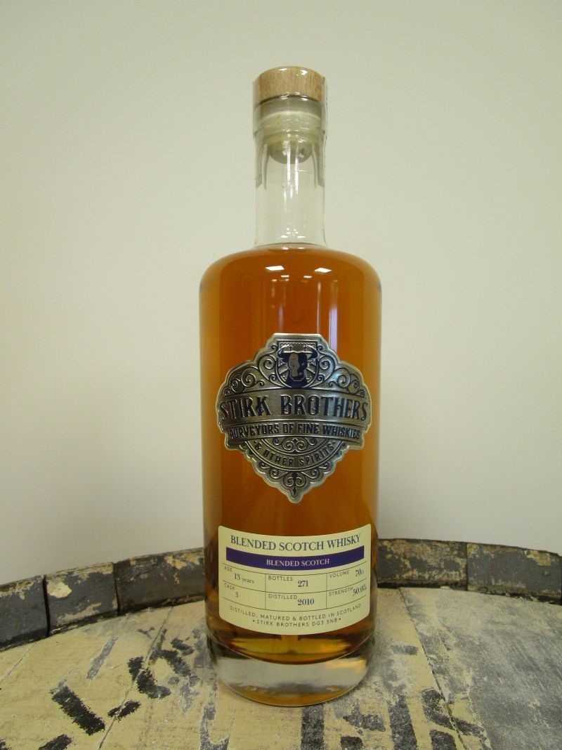 Blended Scotch 13 Years Old 2010 Stirk Brothers 0,70 ltr 50% ...