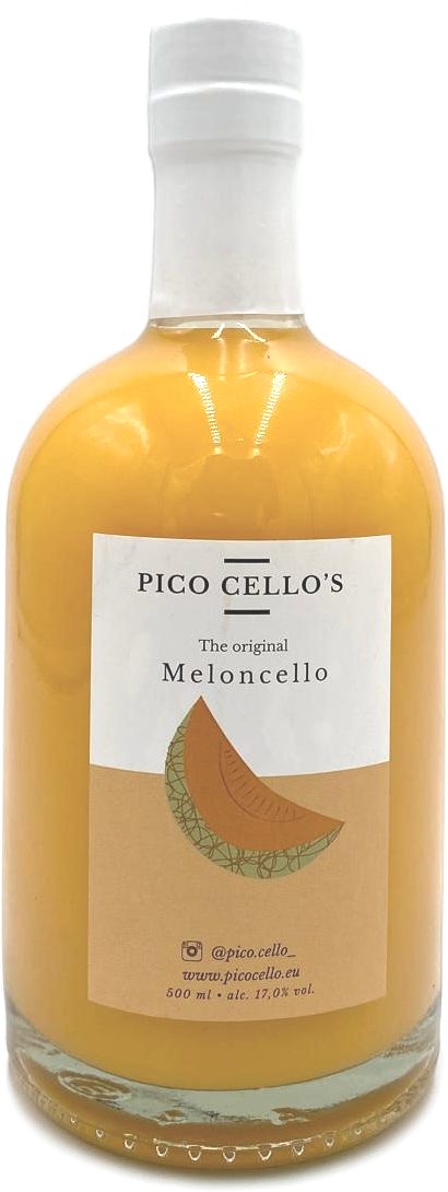 Pico Cello's Meloncello 0,50 ltr 17% - Whiskysite.nl World of Fine Spirits