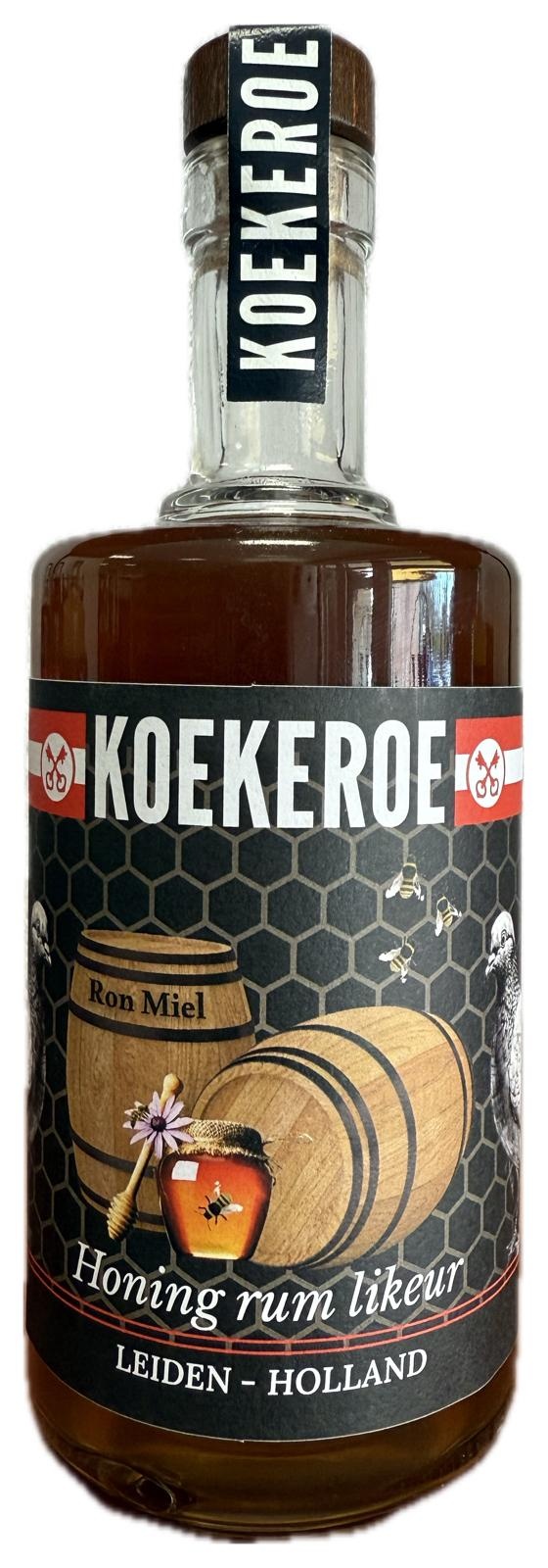 Koekeroe Honing Rum Likeur "Ron Miel" 0,50 ltr 28% - Whiskysite.nl ...
