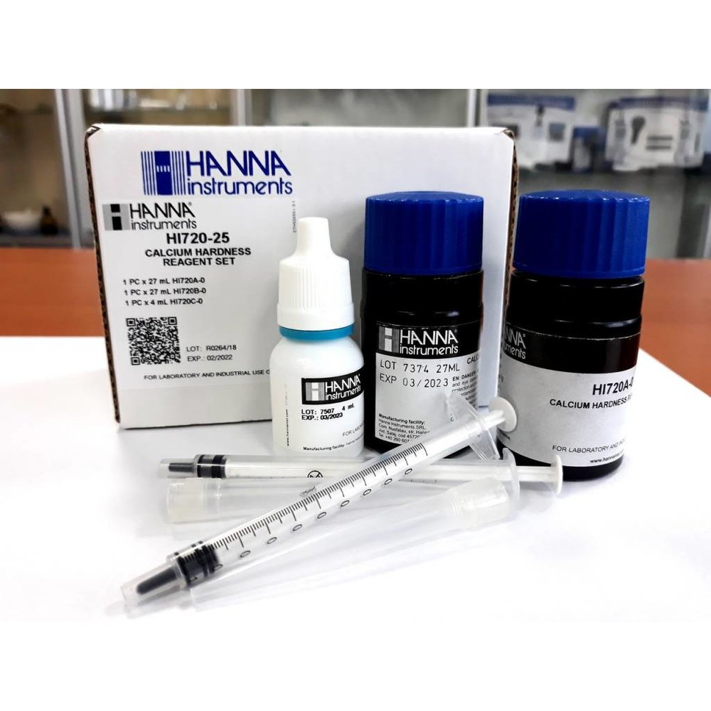 HI720-25 Reagentia set voor Calcium Hardheid, 25 Testen - Veldshop.nl