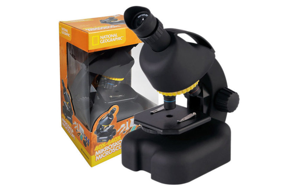 National Geographic Microscope 40-640x with Smartphone Adapter ...