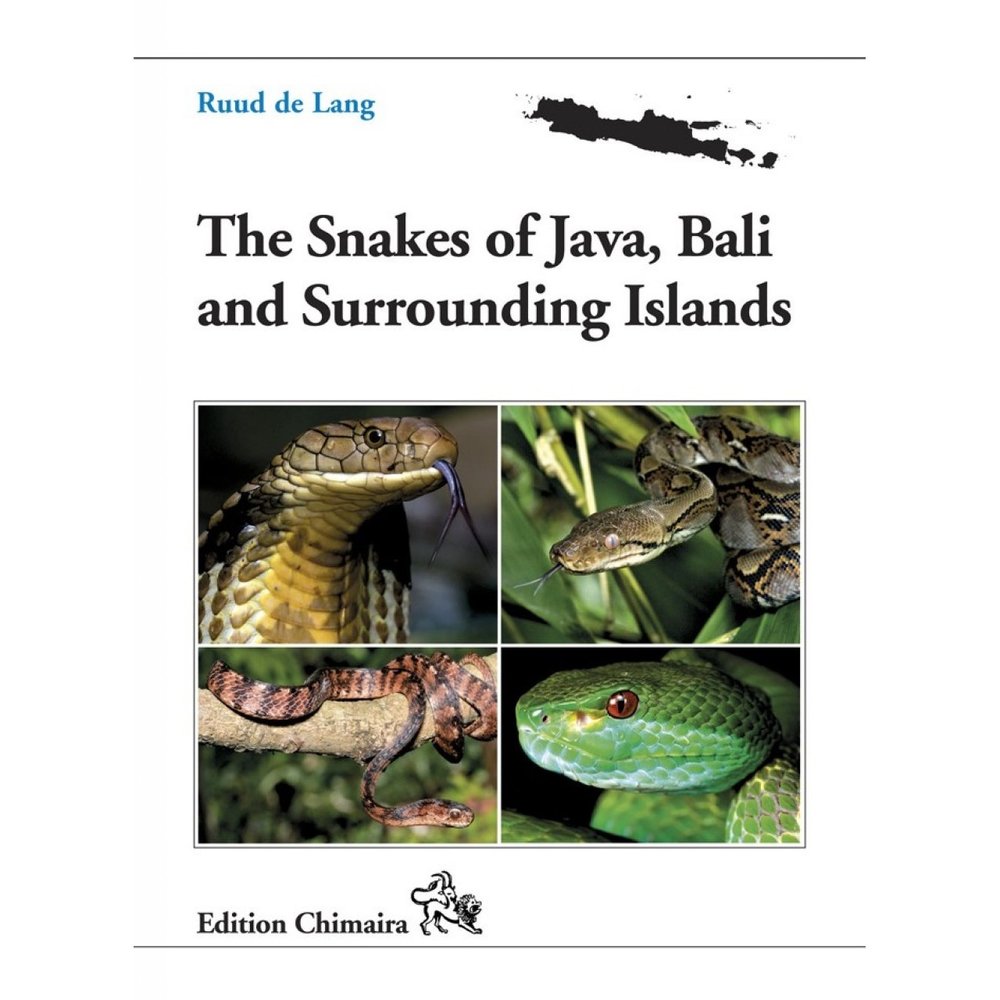 The Snakes of Java, Bali and Surrounding Islands - Veldshop