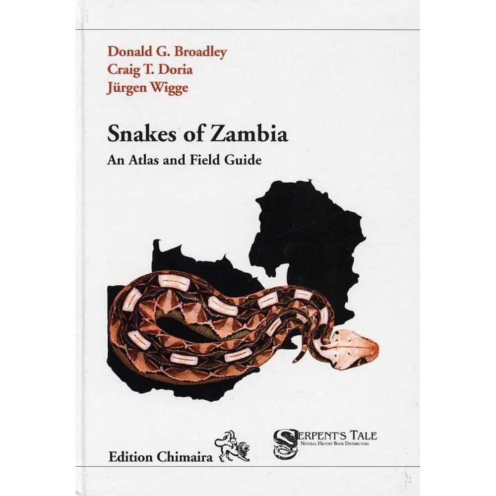 Snakes of Zambia - An Atlas and Field Guide - Veldshop