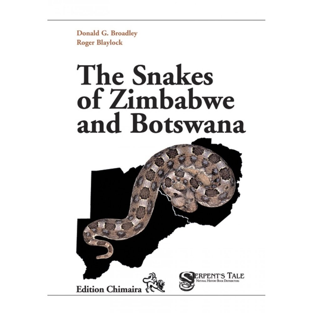 The Snakes of Zimbabwe and Botswana - Veldshop