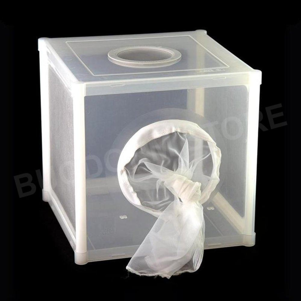 BugDorm-1 Insect Rearing Cage with Wire Screen Port is a good sturdy c ...