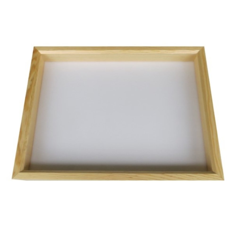 Wooden insect box with glass lid 30 x 40 x 6 cm - Veldshop