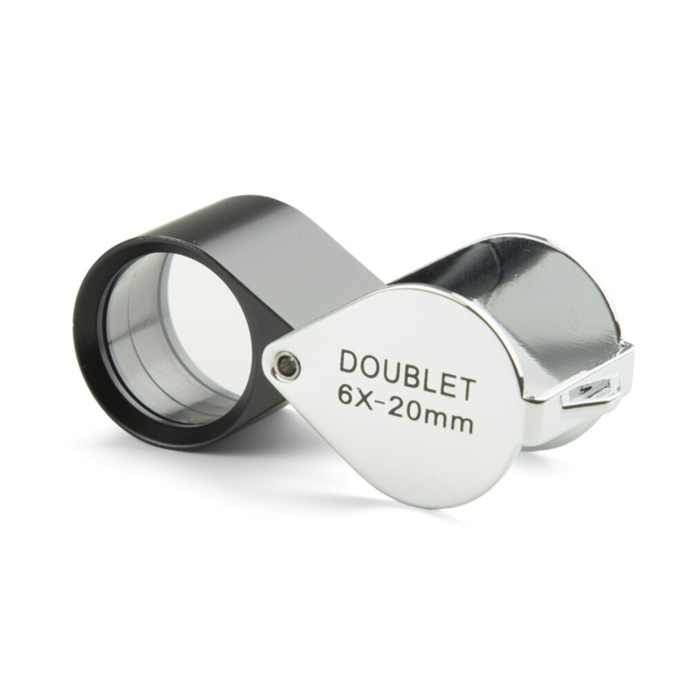 Klappbare Lupe Dublett 6x20mm - Veldshop
