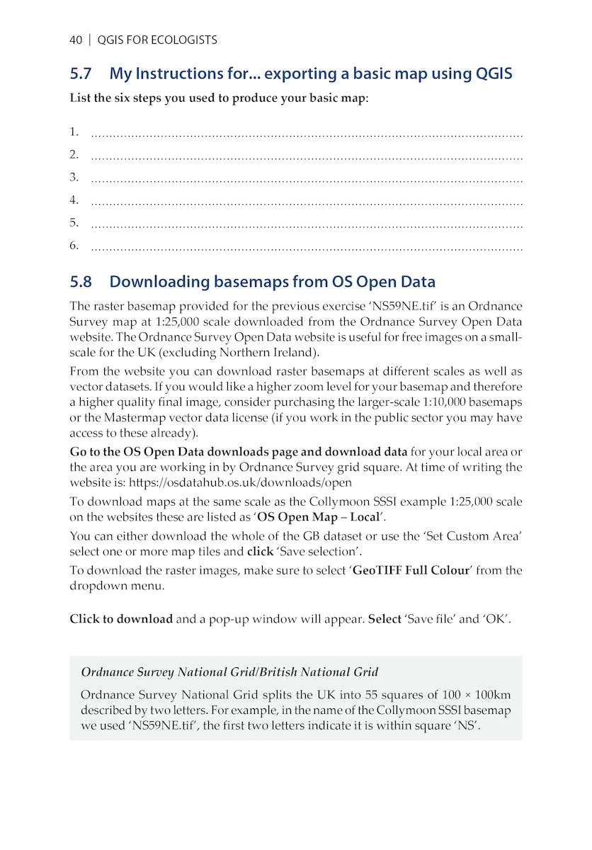 QGIS for Ecologists - An Introduction to Mapping for Ecological Survey - Veldshop