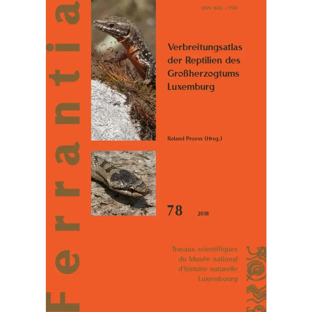 Verbreitungsatlas der Reptilien des Großherzogtums Luxemburg - Veldshop