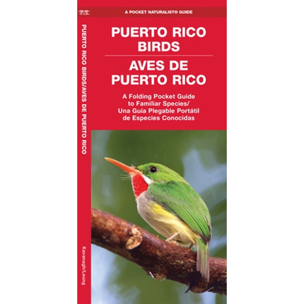 Puerto Rico Birds/Aves de Puerto Rico (Bilingual) - A Folding Pocket ...