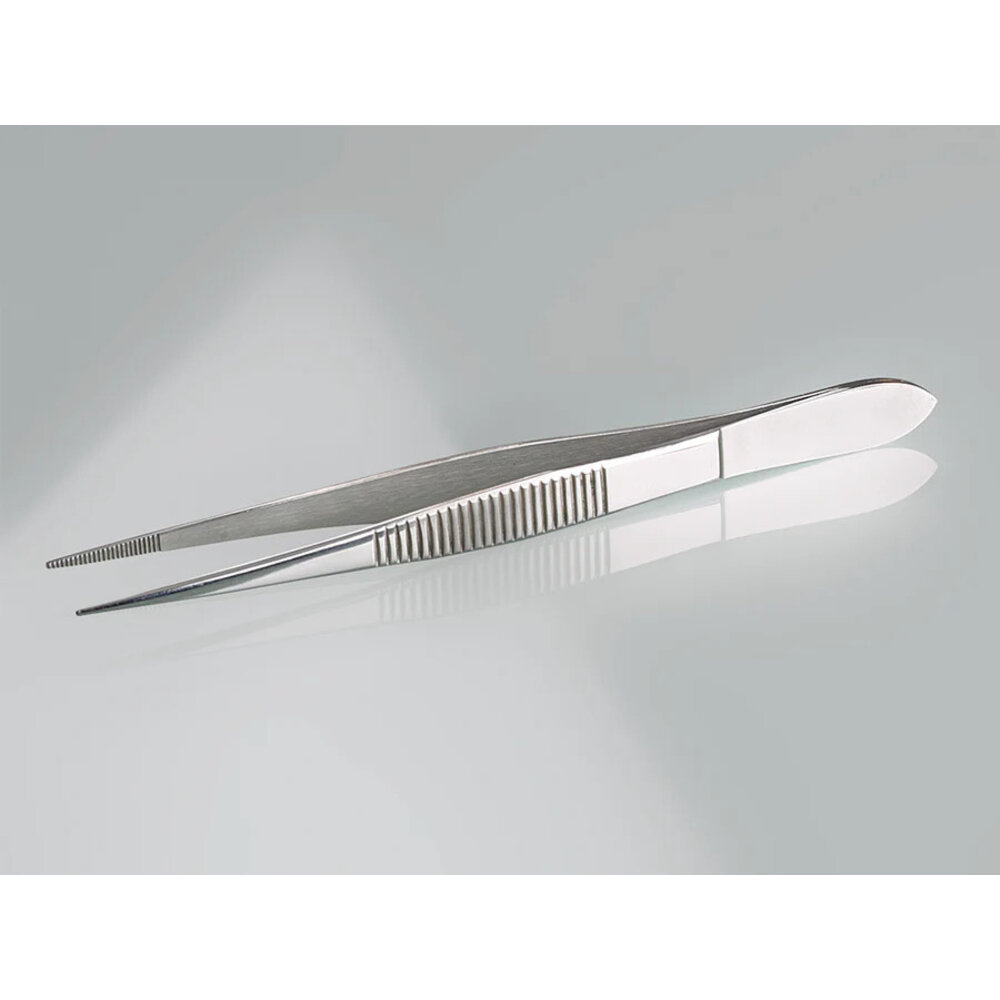 Forceps with pointed shape, straight, 160 mm - Veldshop