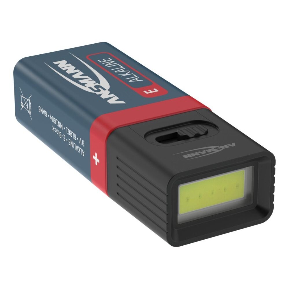 Ansmann 9V Battery with COB LED Light - Veldshop