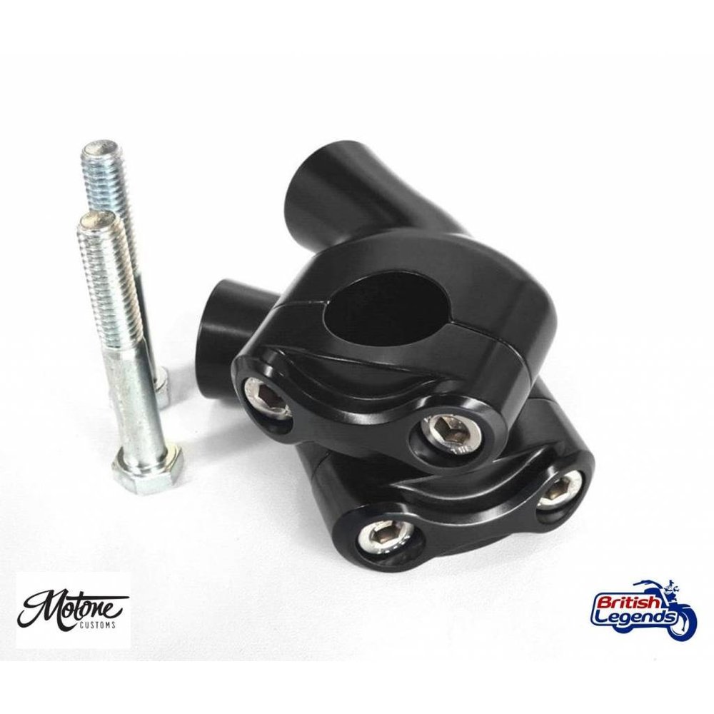 Up & Over Handlebar Risers for Triumph bikes