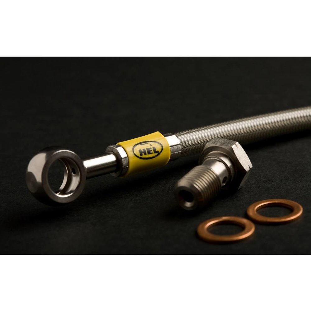 Braided Stainless Steel Brake Hoses for Triumph Triples