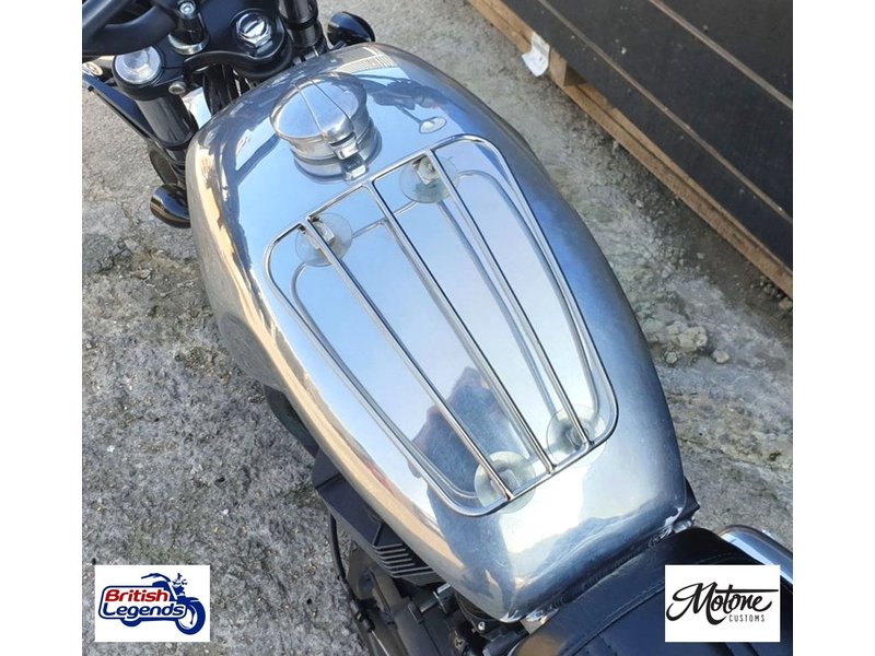 Stainless Steel Tank Rack for Motorcycles - British Legends