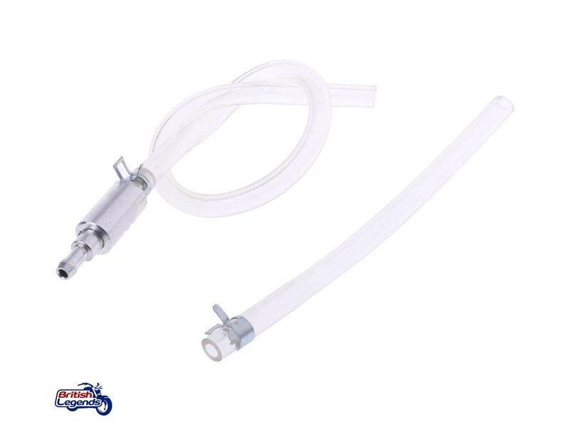 Brake Bleed Kit (Non-Return Valve & Tube) for Motorcycles - British Legends