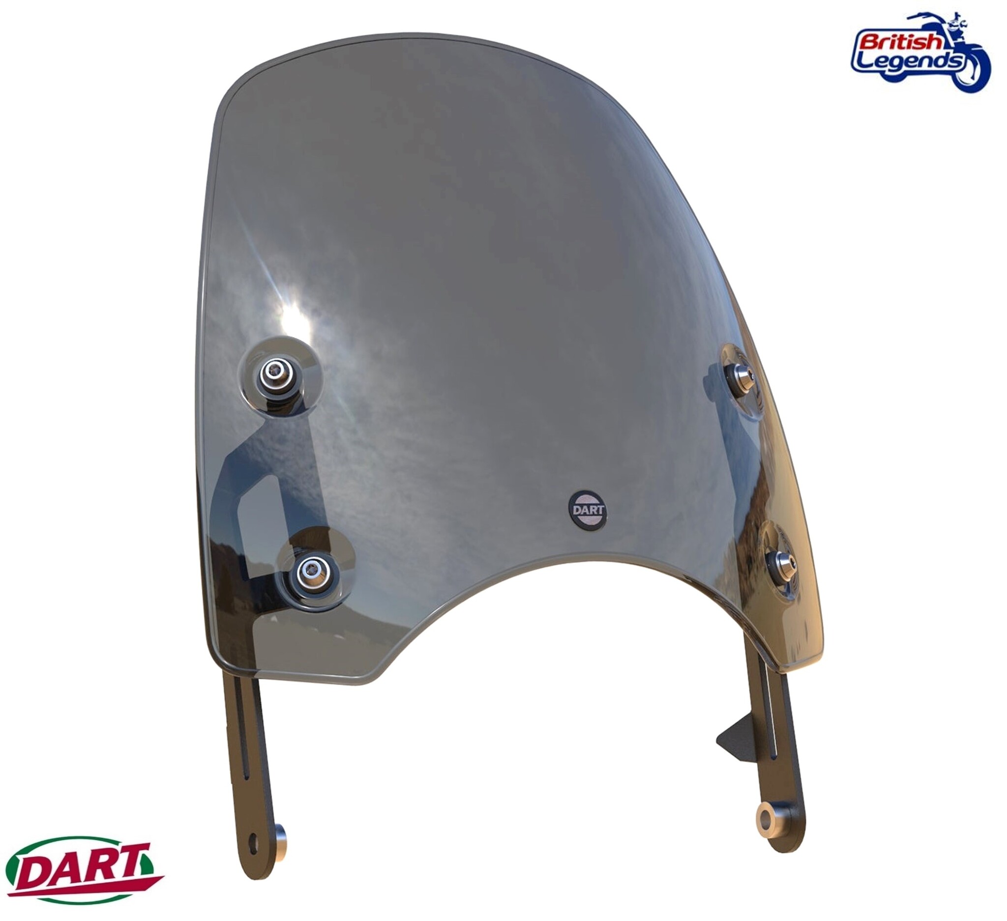 Dart Flyscreen for Triumph Thruxton 900/1200 - British Legends