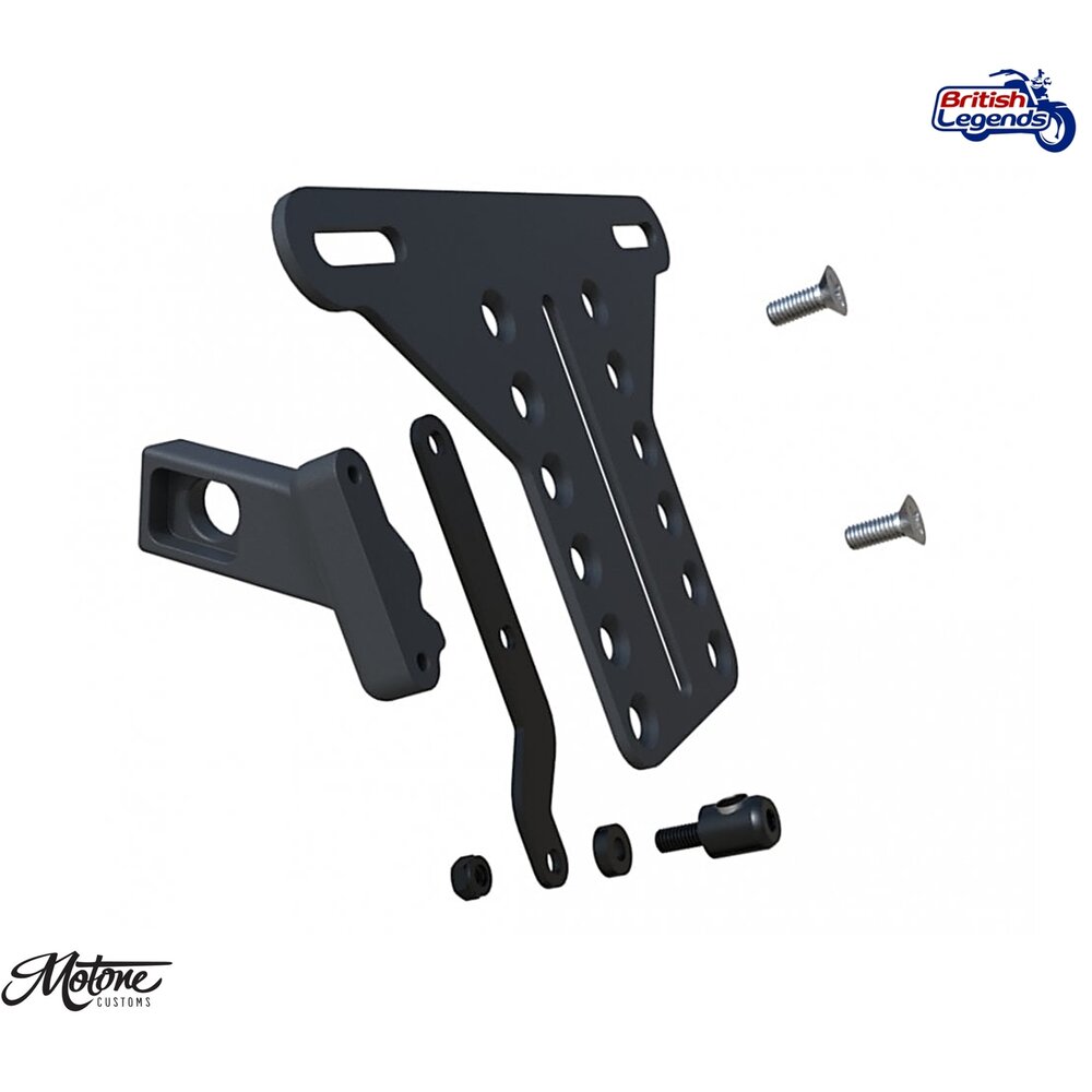 Side-Mount License Plate Kit for Triumph Bobber