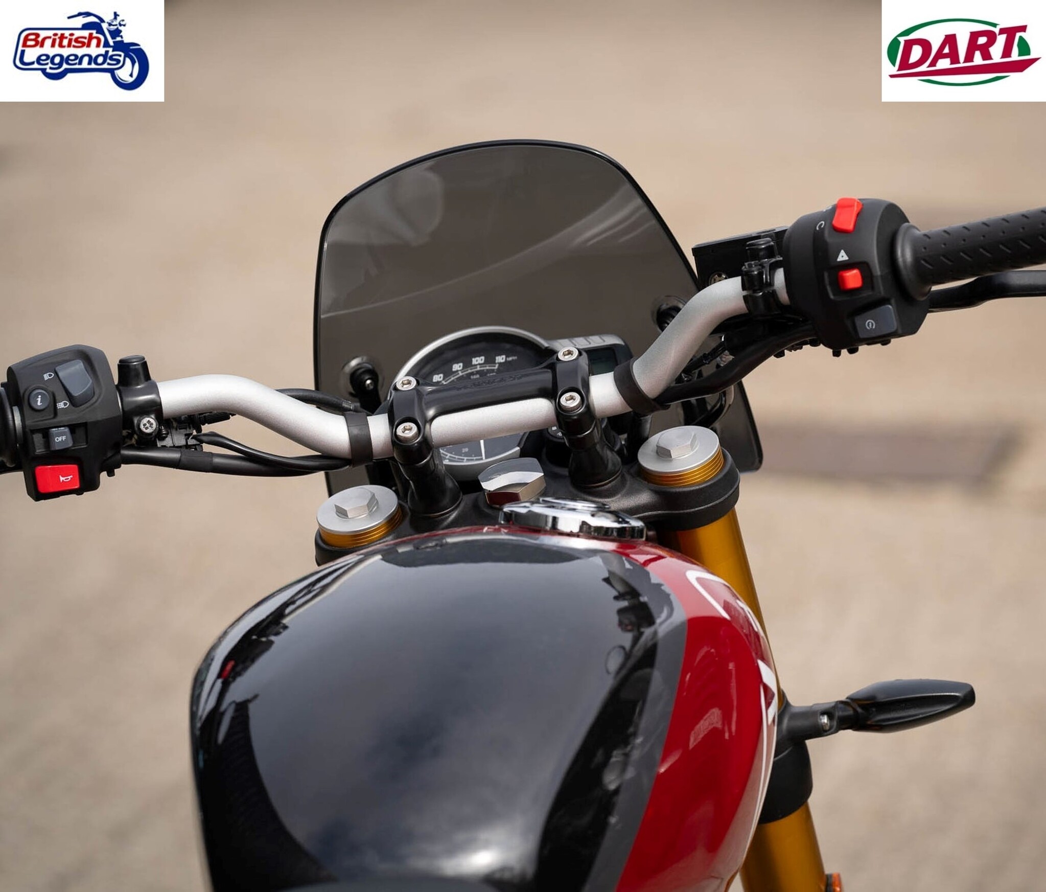 Dart Flyscreen for Triumph Speed 400 - British Legends