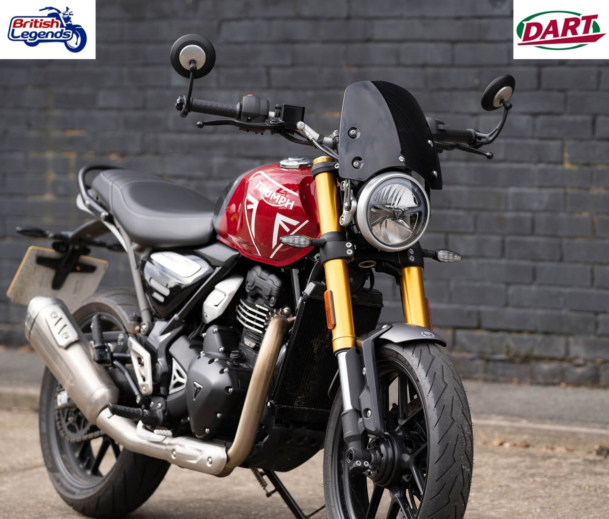 Dart Flyscreen for Triumph Speed 400 - British Legends