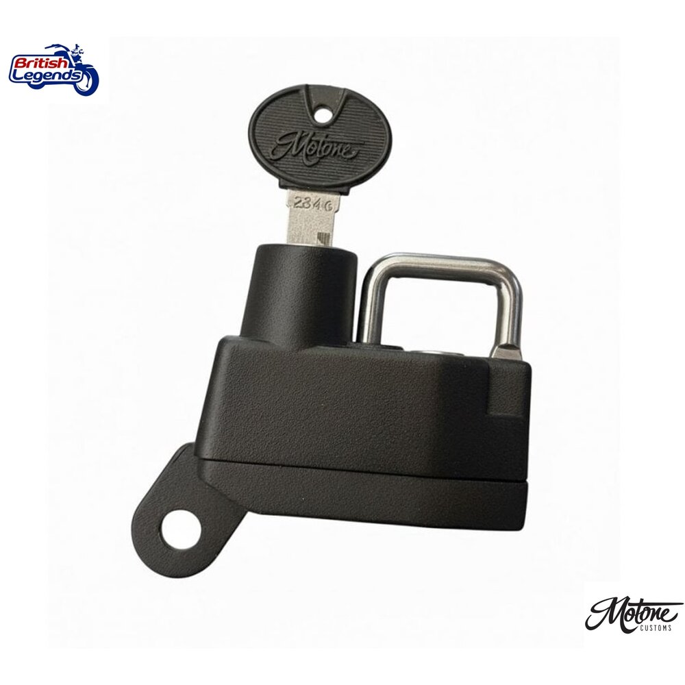 Helmet Safety Lock for Triumph Bobber