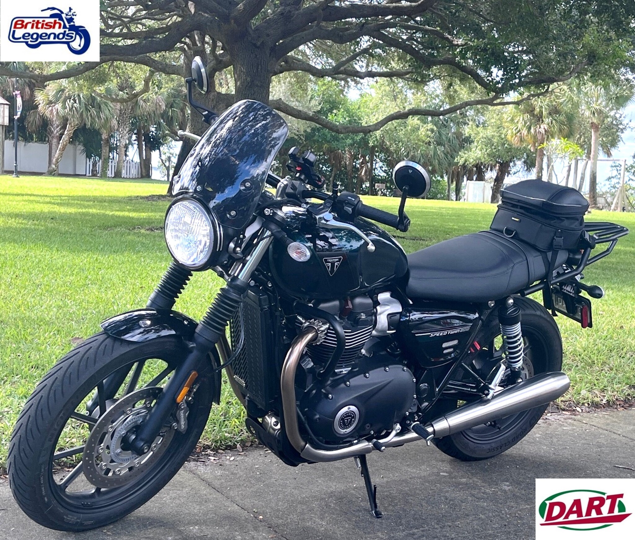 Dart Flyscreen for Triumph Speed Twin 1200 - British Legends
