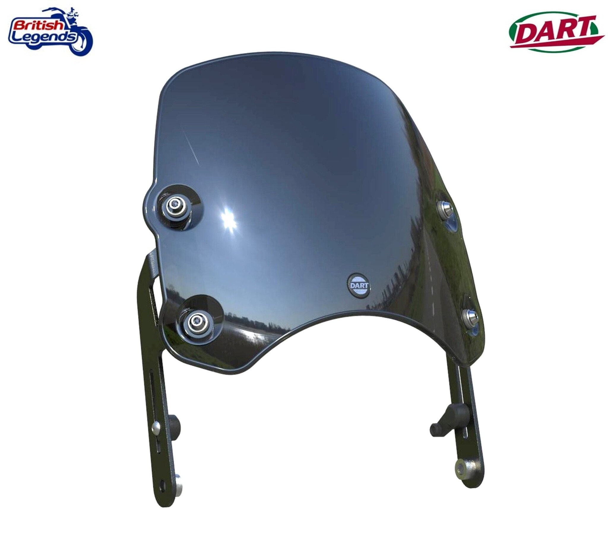 Dart Flyscreen for Triumph Thruxton 900/1200 - British Legends