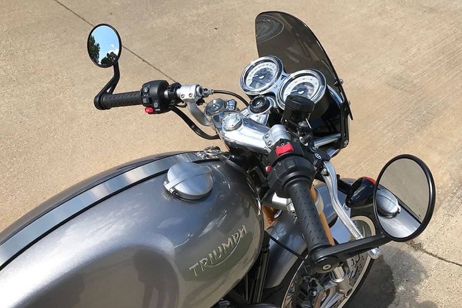 Dart Flyscreen for Triumph Thruxton 900/1200 - British Legends