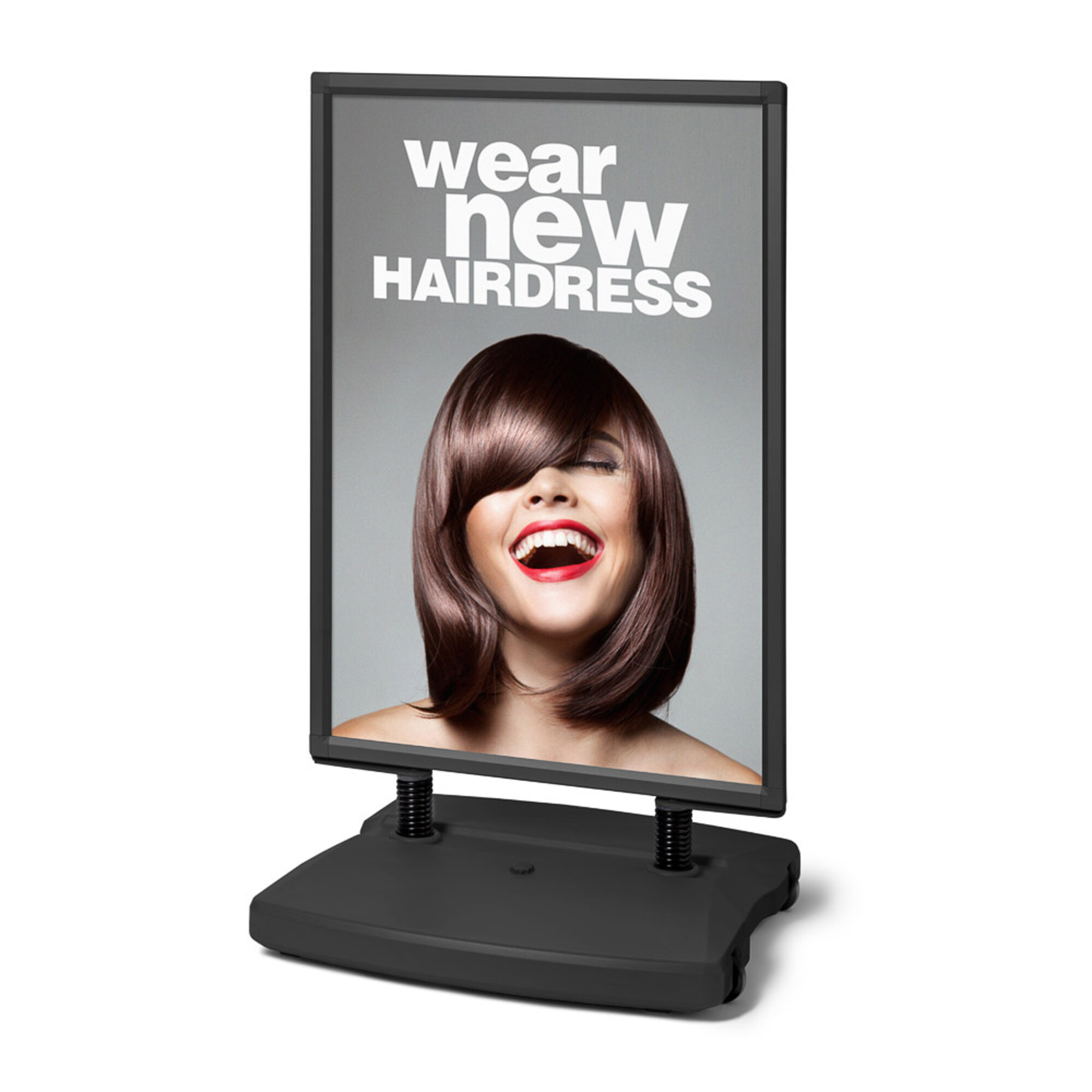 Windtalker® Excel Plastic Voet Zwart A0 - Displaymagazijn.nl