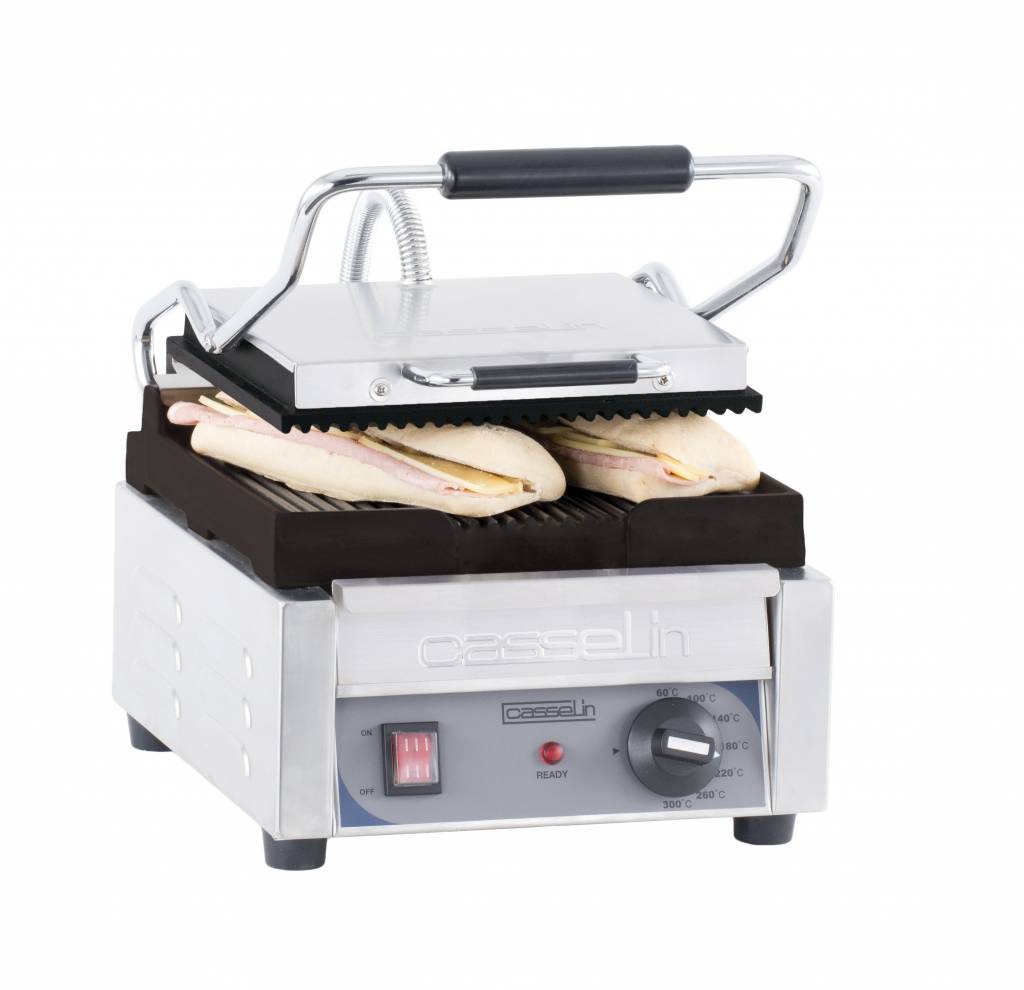 Buy Professional Contact grill | grooved plate online - HorecaTraders