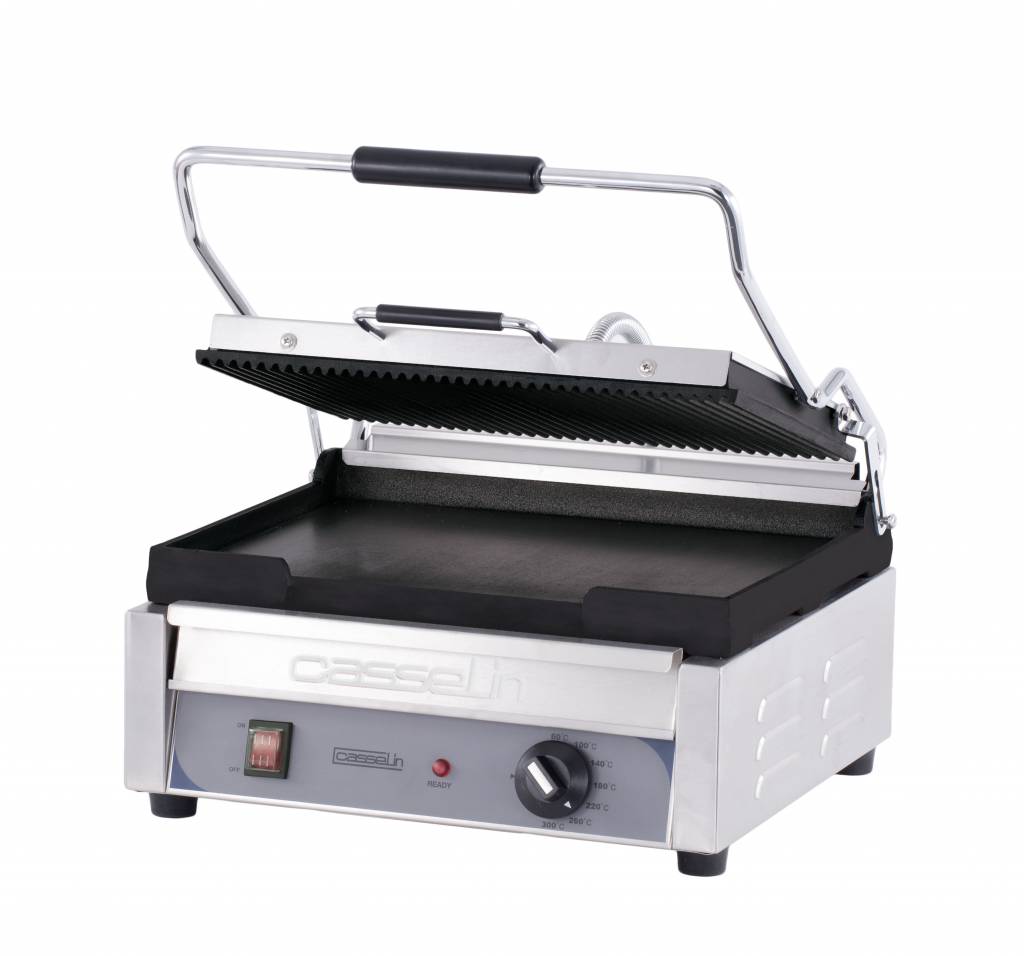 Buy Contact Grill Smooth/Grooved | HEAVY DUTY online - HorecaTraders