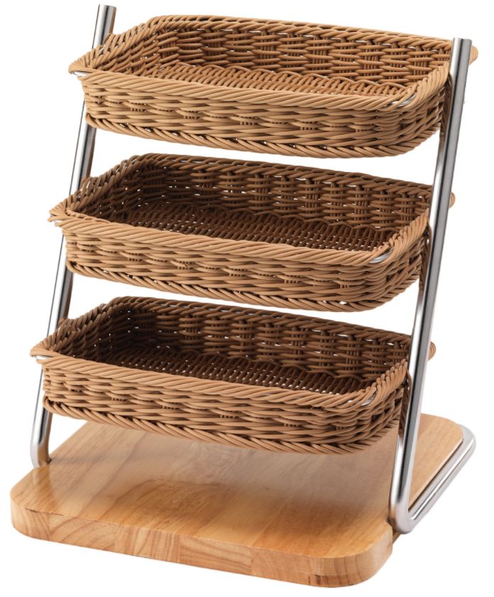 Buffet standaard met Mand - Horeca Traders