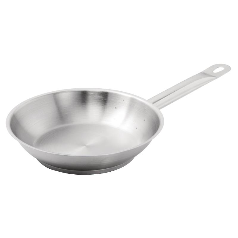 Buy Stainless steel frying pan | 20cm diameter online - HorecaTraders