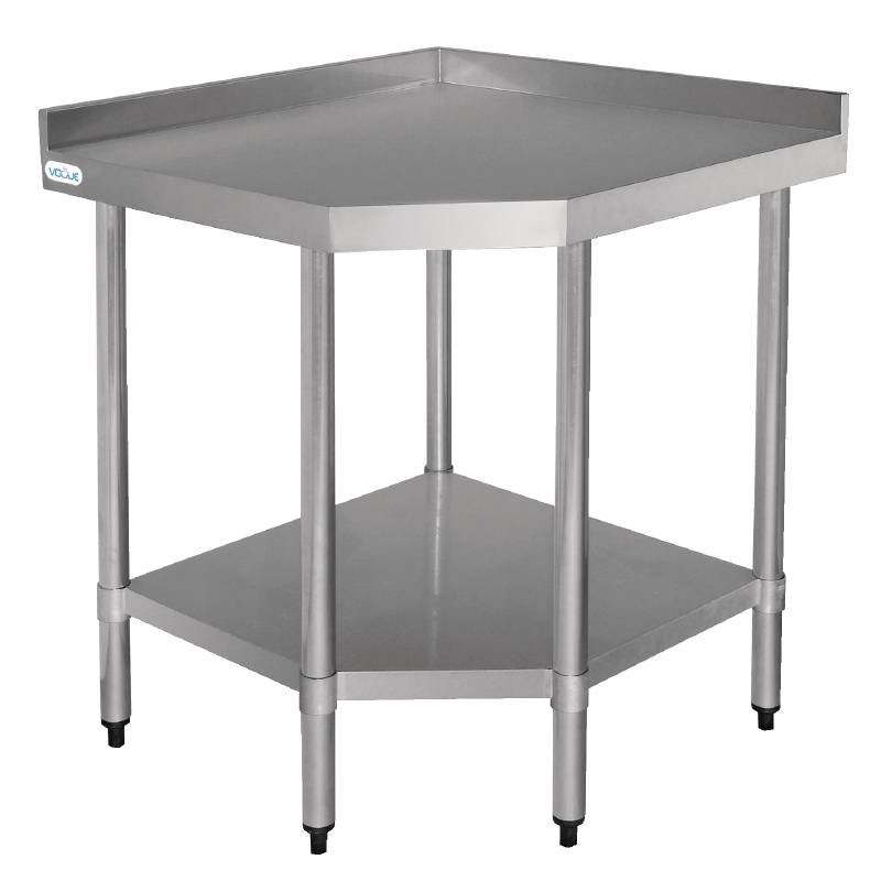 Buy Stainless steel work table corner model 80 (b) x90 (h) x60 (d) cm ...