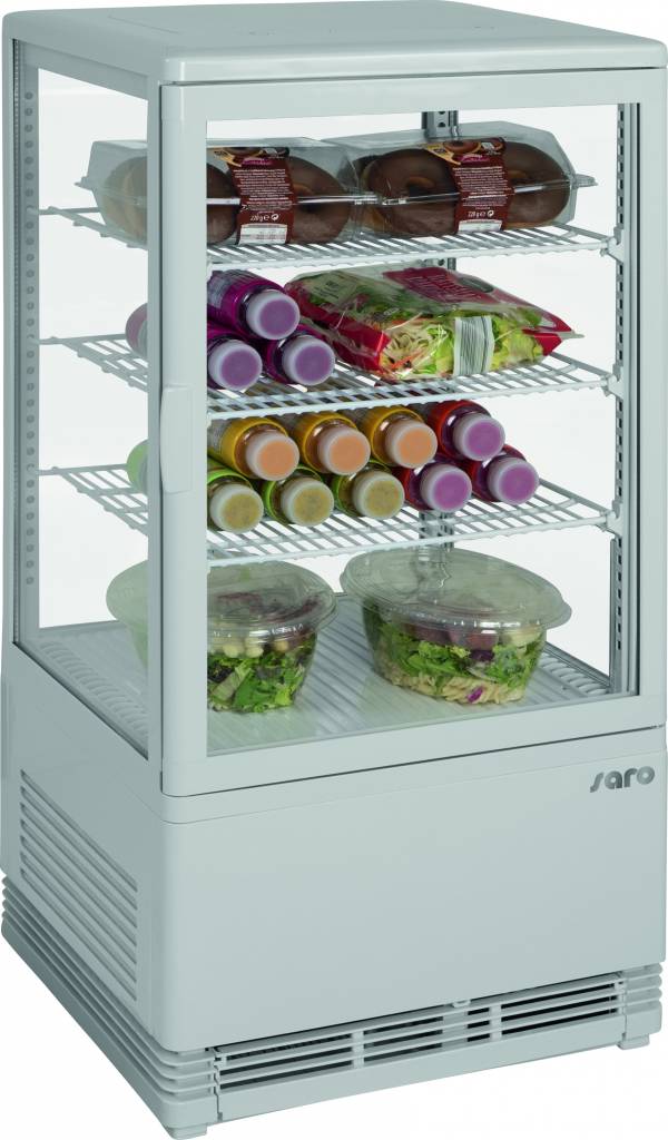 Buy Mini refrigerated display case with 3 racks online - HorecaTraders