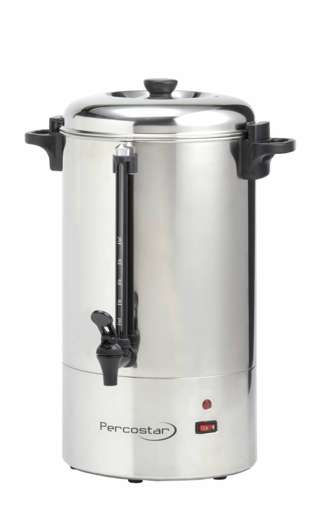 Percolateur Percostar - 12 litres - 100 tasses - Acier inoxydable ...