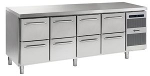 Buy Stainless Steel Refrigerated Workbench 8 Drawers | 668 Liters ...