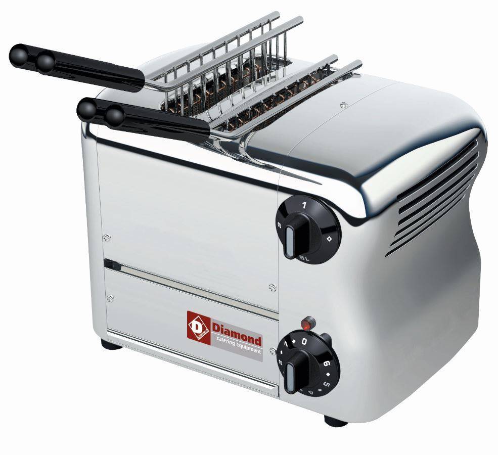 Buy Sandwich maker 2 tongs with timer | Silver online - HorecaTraders