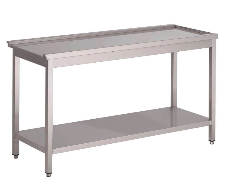 Buy Stainless steel feed table for pass-through dishwasher online ...