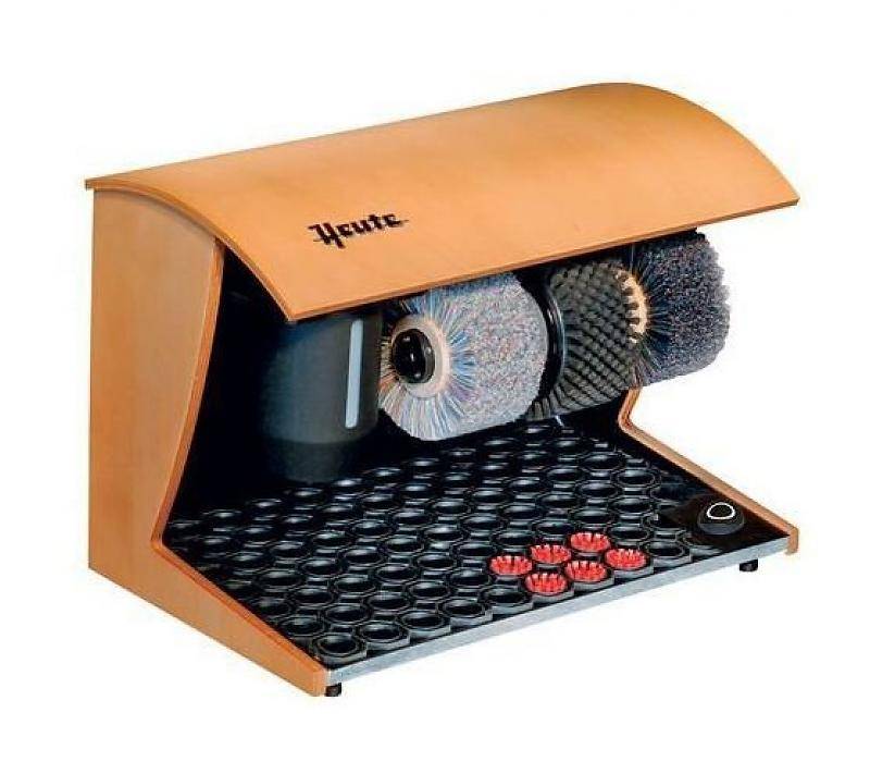 Buy Shoe shine machine Wood in 5 different colors online - HorecaTraders