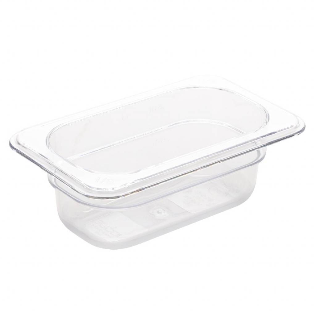 Buy Plastic GN containers 1/9 | 2 Formats - White online - HorecaTraders