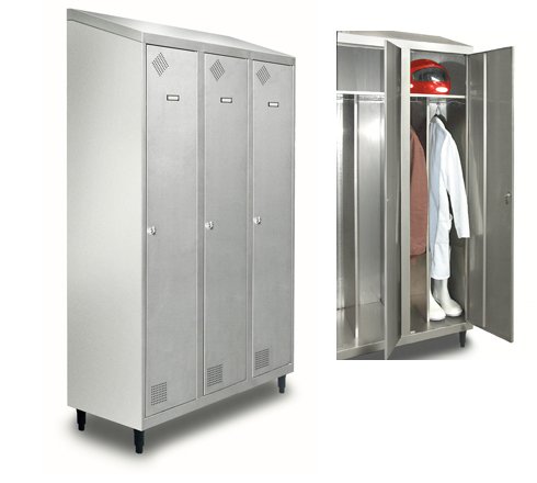 Buy Stainless steel clothing locker online - HorecaTraders