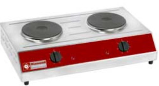 Buy Electric cooker | 2 plates | 3kW online - HorecaTraders