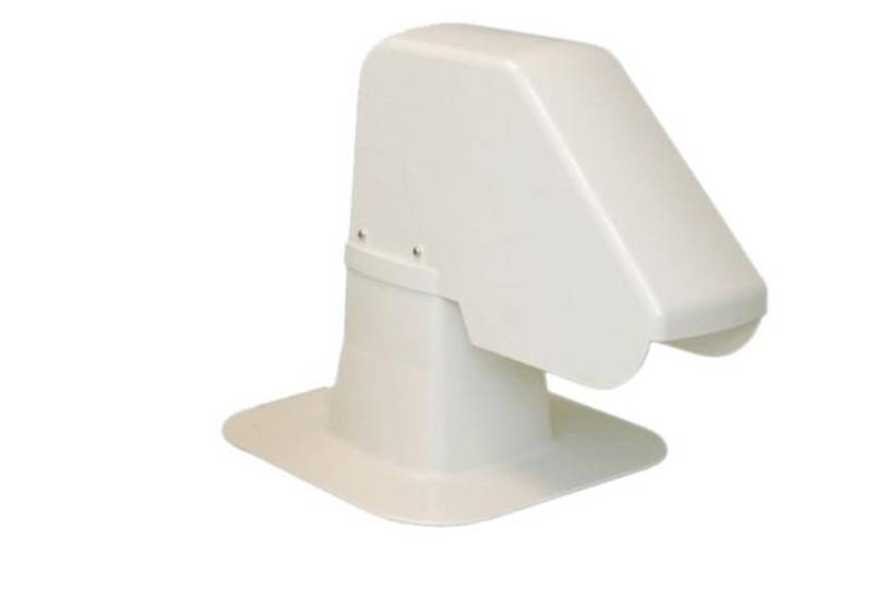 Buy Roof terminal | Plastic | 12x12cm | 1 passage online - HorecaTraders