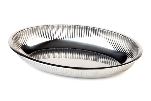 Buy Round stainless steel dish | 2 formats online - HorecaTraders