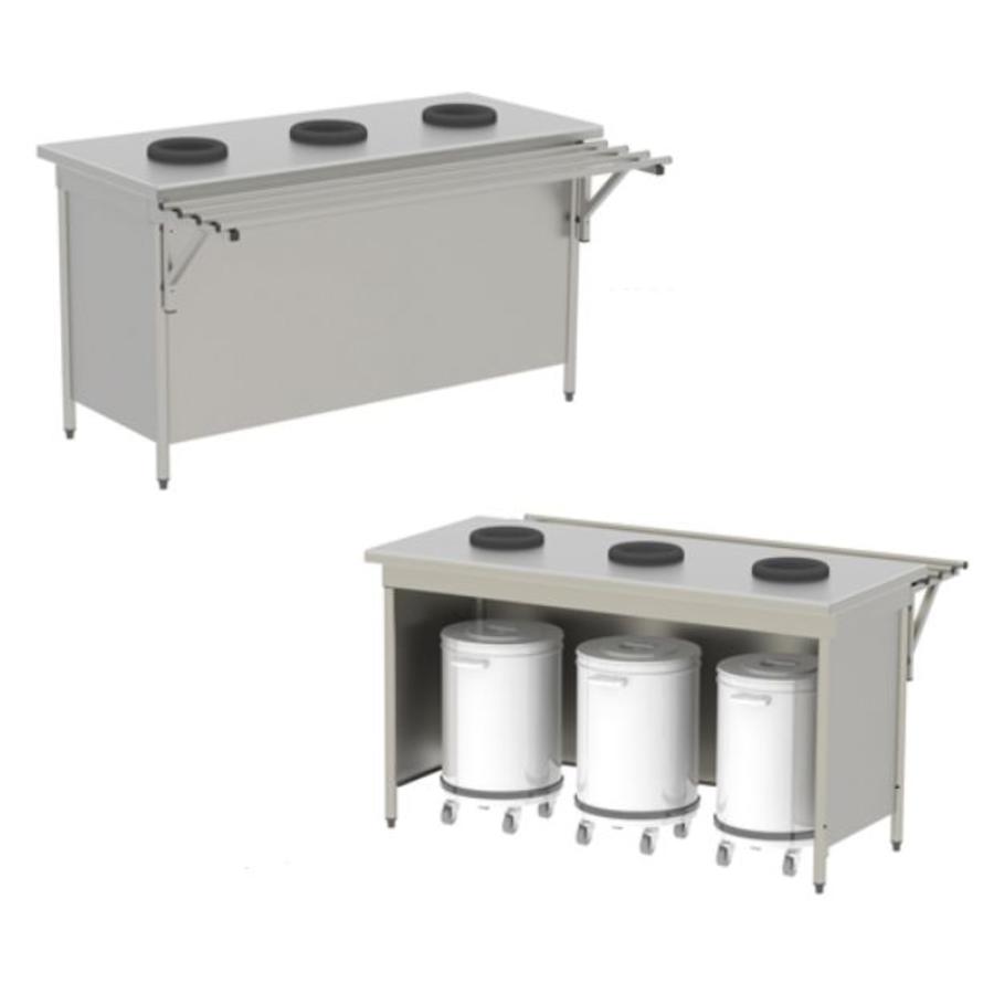 Buy Waste sorting table - without door online - HorecaTraders